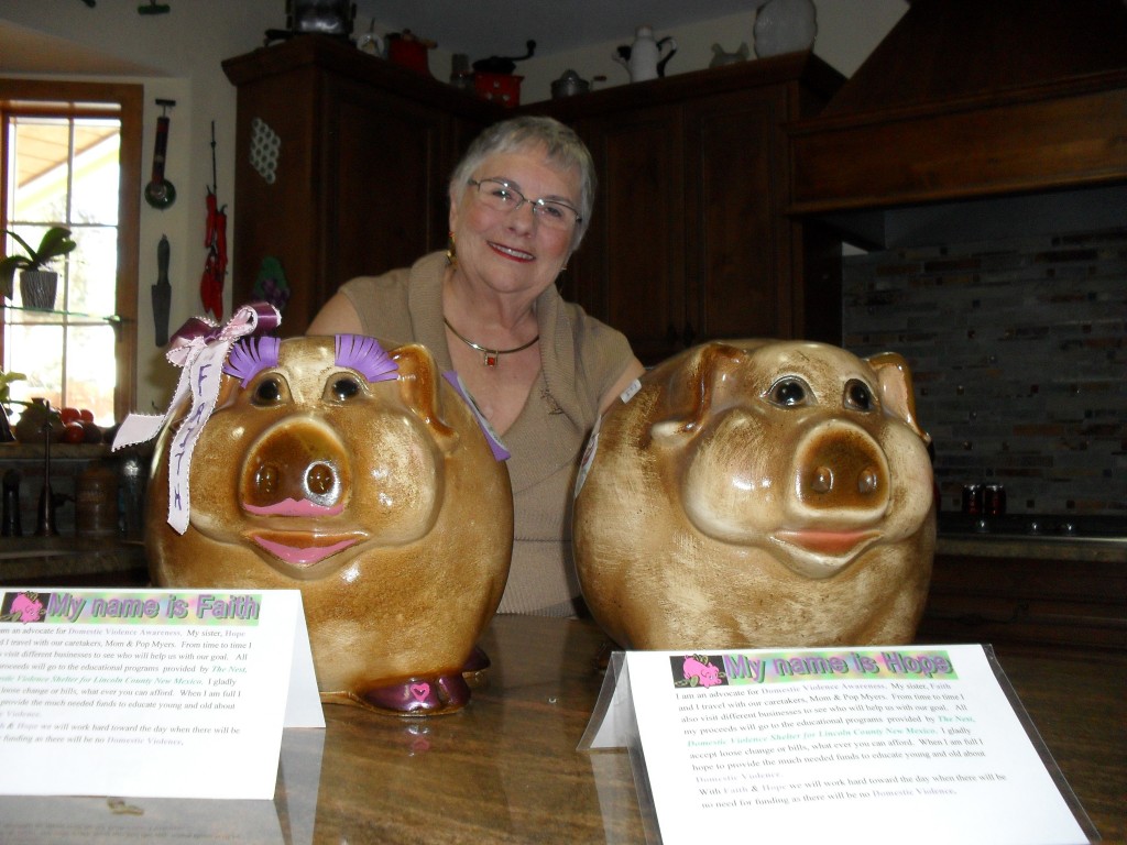 Hope and Faith – the HEAL Pigs | DOMESTIC VIOLENCE SHELTER